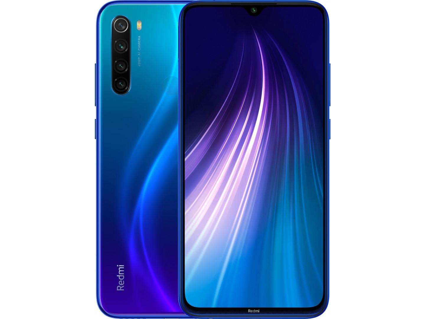 Смартфон Xiaomi Redmi Note 8 2021 4/64Gb Neptune Blue купить - цена, характеристики | COMFY