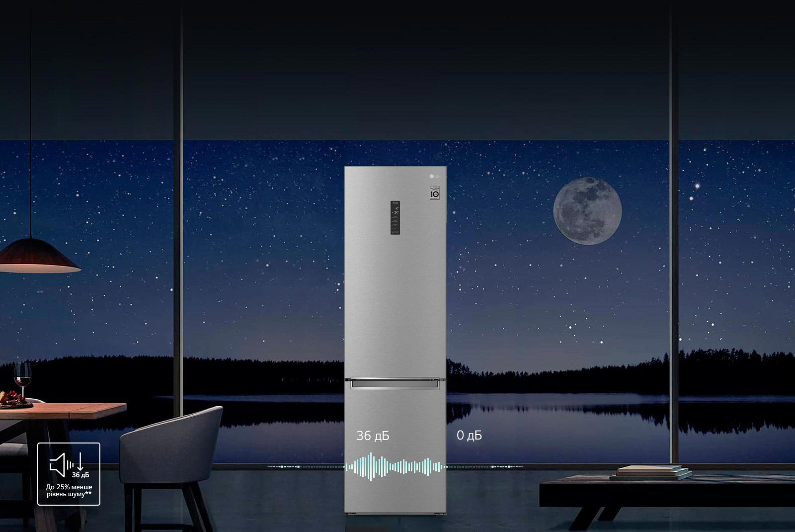 Холодильник LG GW-B509SAUM купити - ціна, характеристики | Comfy